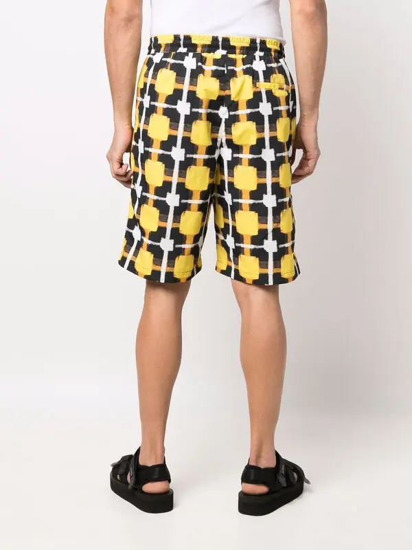 COUNTY OF MILAN Marcelo Burlon Straight-leg Track Shorts