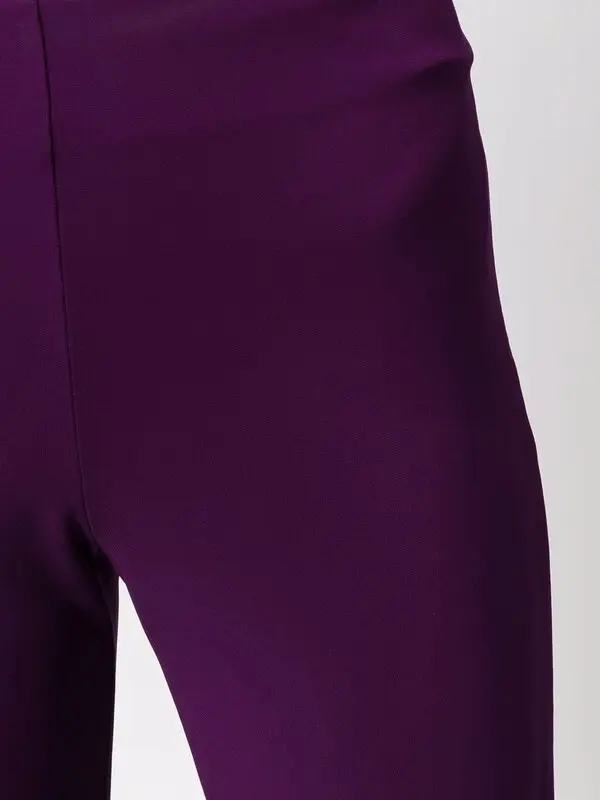 Alberta Ferretti Flared Stretch Trousers