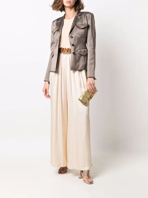 TOM FORD Short-sleeve Cotton T-shirt - Neutrals