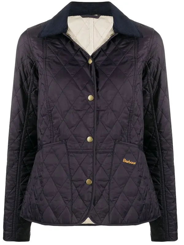 Barbour Quilted-effect Buttoned Jacket