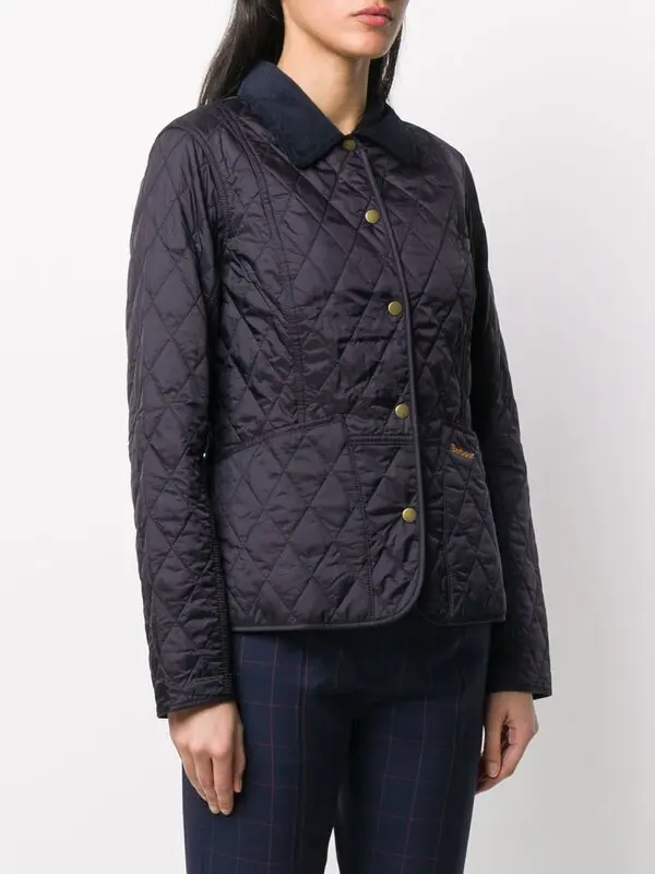 Barbour Quilted-effect Buttoned Jacket