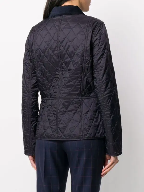 Barbour Quilted-effect Buttoned Jacket