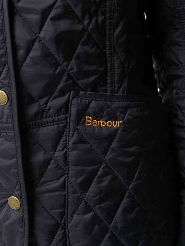 Barbour Quilted-effect Buttoned Jacket