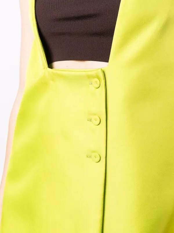 Emilio Pucci Button-fastening Pinafore Dress