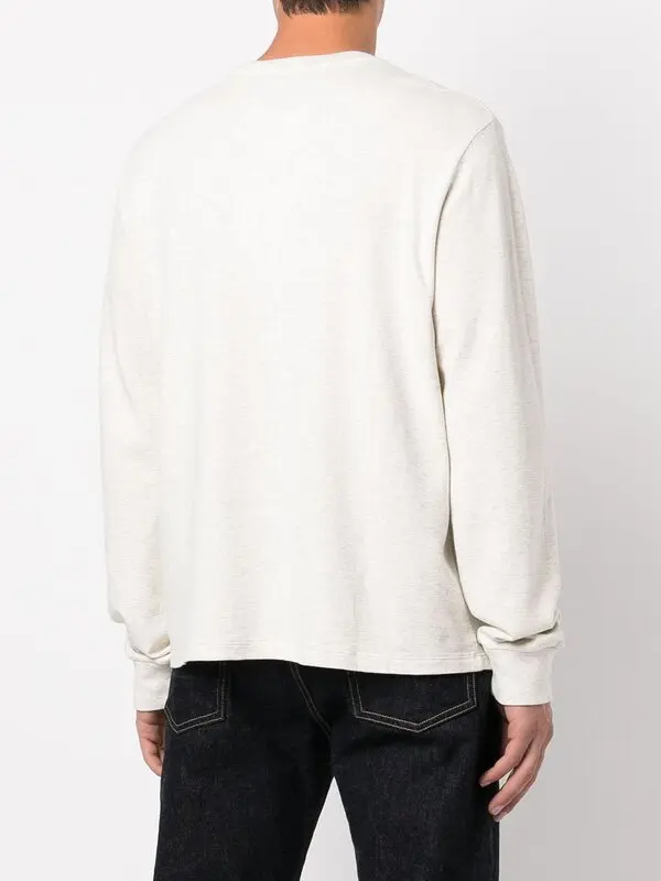 FRAME Crewneck Cotton Sweatshirt