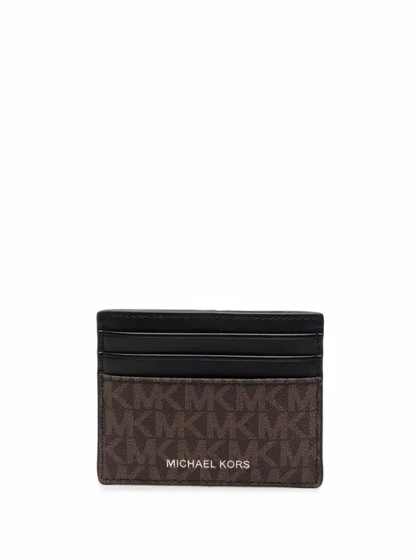 Michael Kors Tall Card Case - Brown