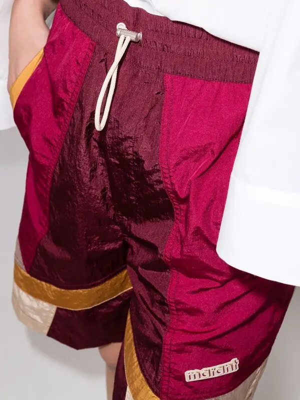 Isabel Marant Panelled Basketball Shorts