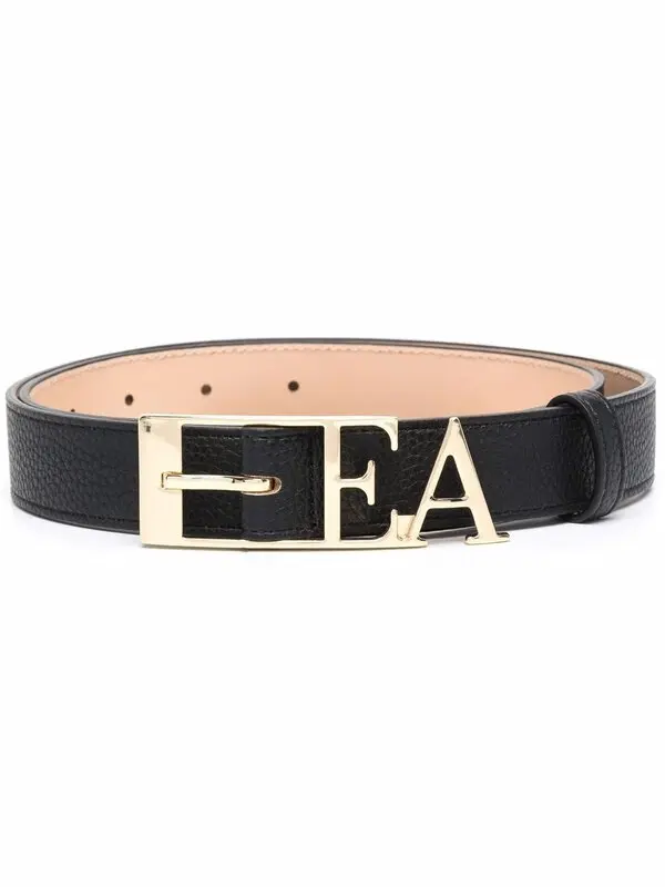 Emporio Armani Logo-plaque Buckle Belt