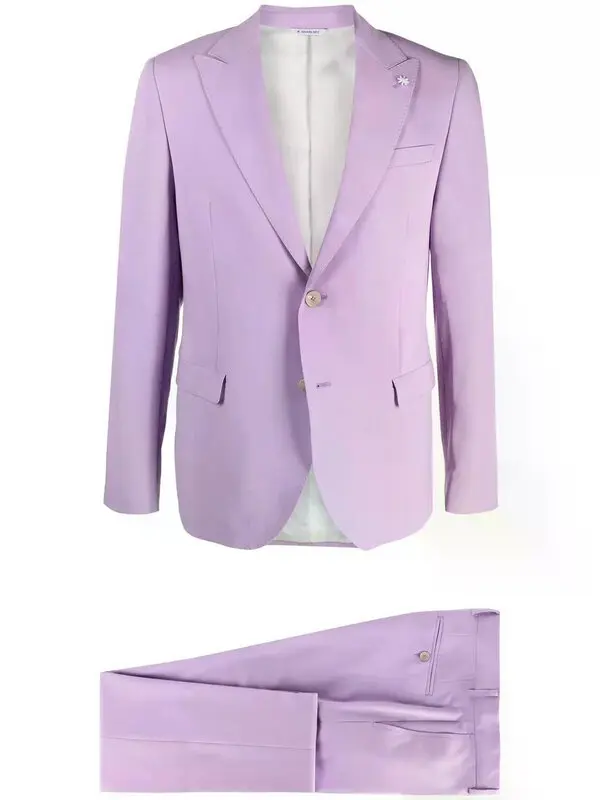 MANUEL RITZ Brooch-embellihed Two-piece Suit