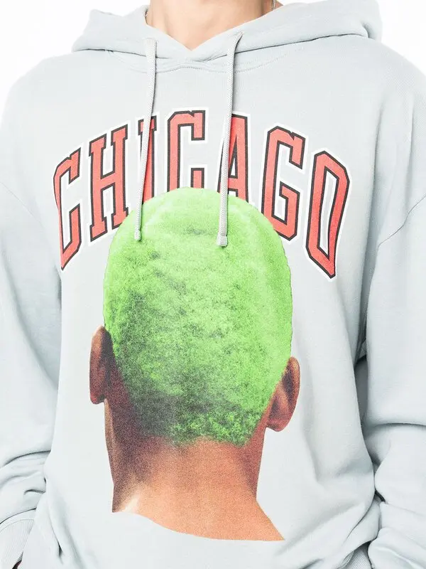 IH NOM UH NIT Chicago Graphic Hoodie - Blue