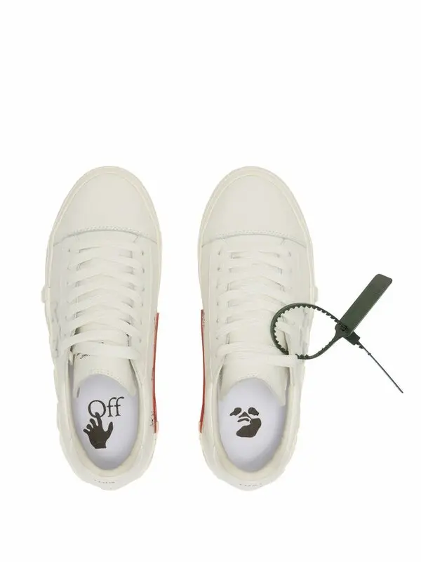 Off-White Vulcanized Low-top Sneakers - White