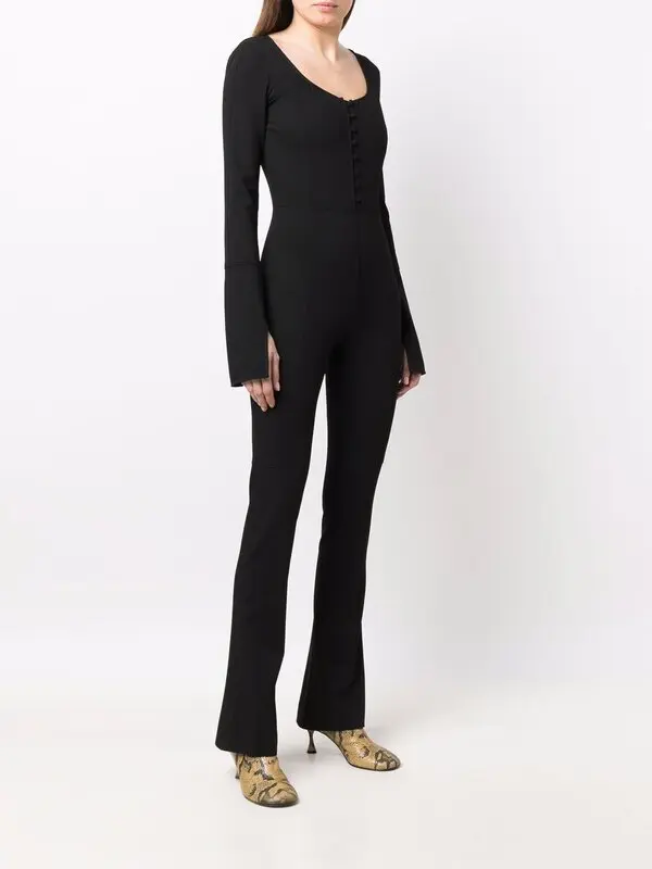 Acne Studios Long-sleeve Twill Jumpsuit