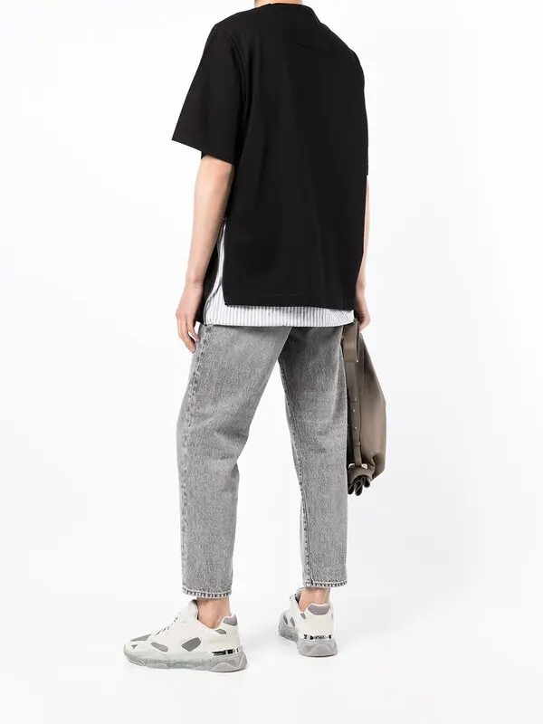 JUUN.J Relaxed Crew-neck T-shirt - Black