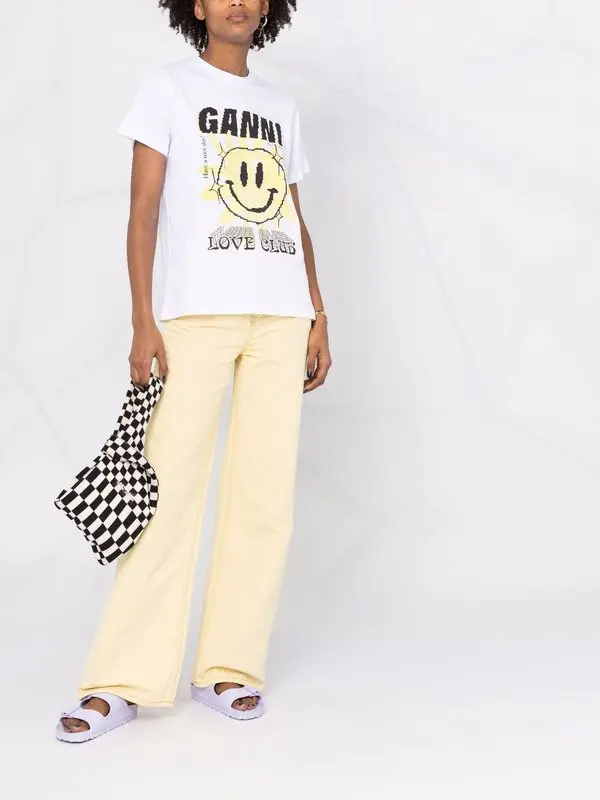 GANNI Magny Wide-leg Jeans