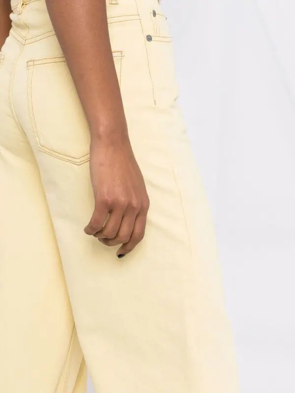 GANNI Magny Wide-leg Jeans