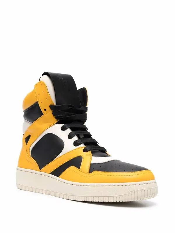 HUMAN RECREATIONAL SERVICES Colour-block Panelled Sneakers