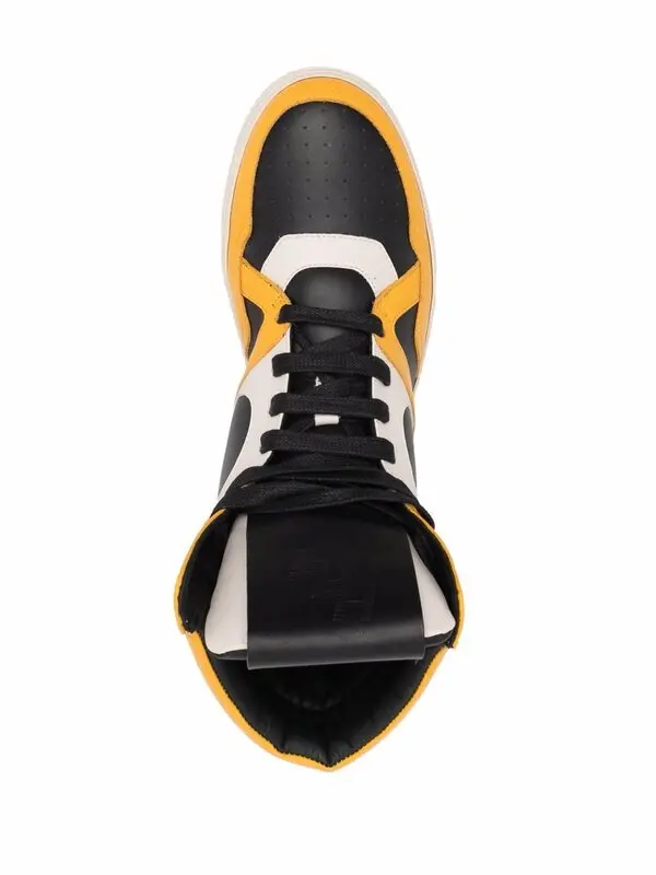 HUMAN RECREATIONAL SERVICES Colour-block Panelled Sneakers