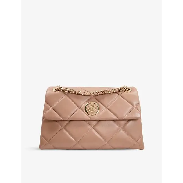 DUNE Duchess Large Quilted-leather Shoulder Bag