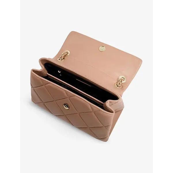 DUNE Duchess Large Quilted-leather Shoulder Bag