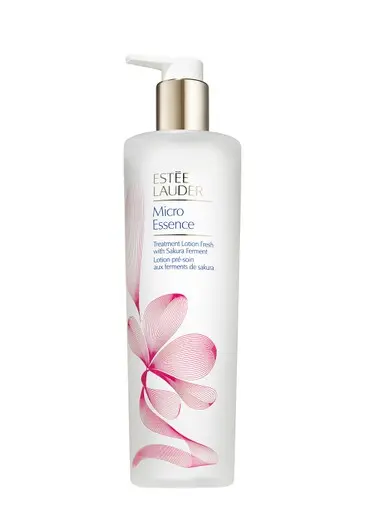 Estée Lauder Micro Essence Treatment Face Toner, Cotton, Cherry Blossoms