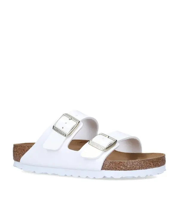 BIRKENSTOCK Arizona Patent Sandals - White