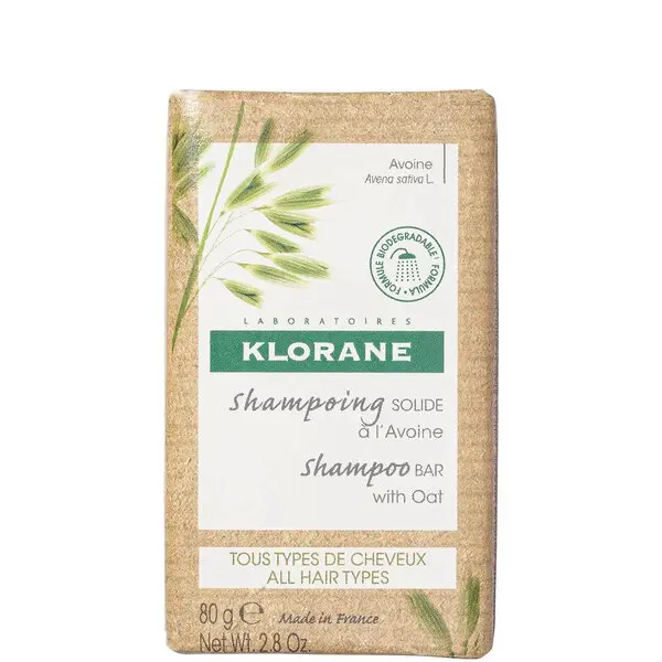 KLORANE Softening Soild Shampoo Bar With Oat Milk 80g - One-color
