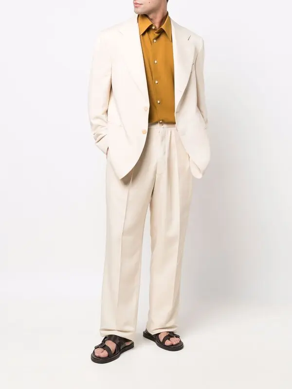 Giuliva Heritage Silk Tailored Trousers