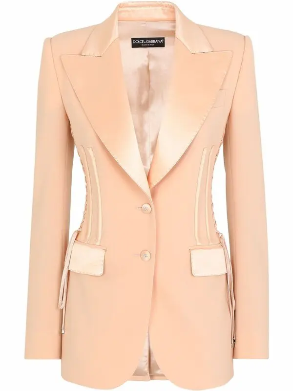 Dolce & Gabbana Gabardine Single-breasted Blazer