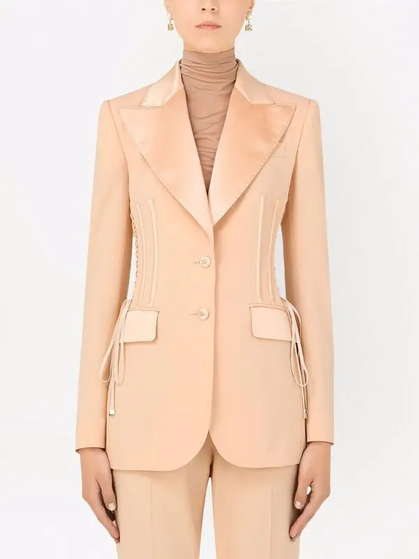 Dolce & Gabbana Gabardine Single-breasted Blazer