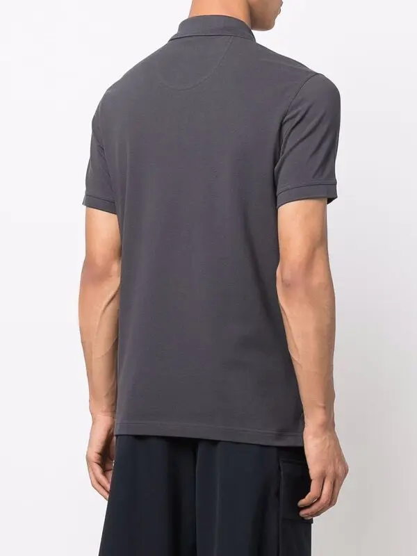 Barbour Embroidered-logo Polo Shirt - Grey