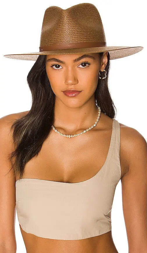 Janessa Leoné Sherman Hat - Brown