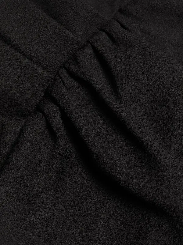 ELLIATT Reception Ruffled Cocktail Dress - Black