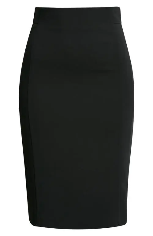 Akris Wool Blend Pencil Skirt