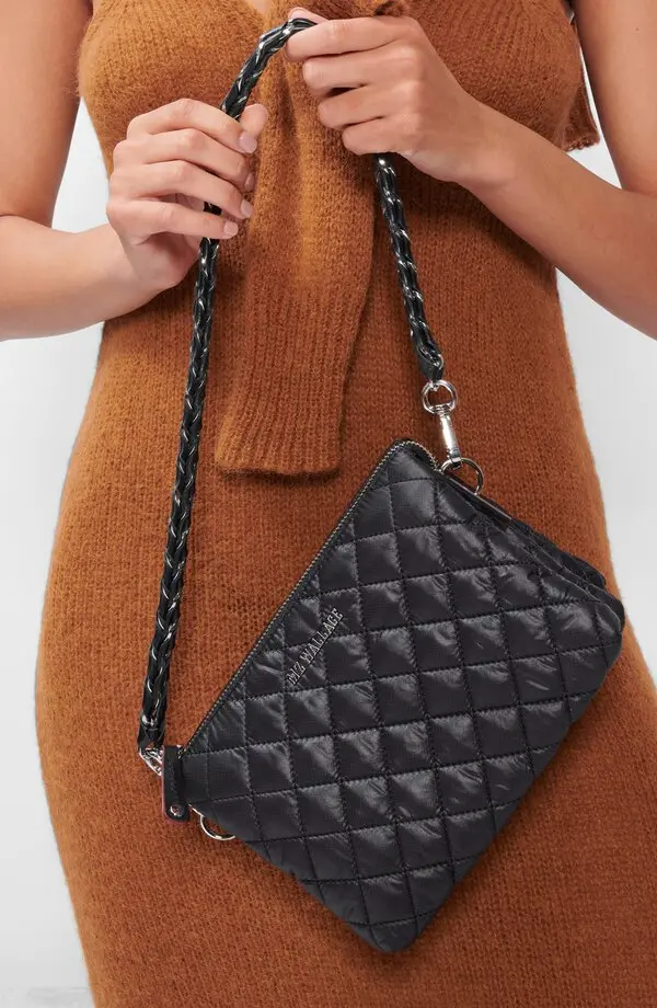 Mz Wallace Crosby Pippa Quilted Crossbody Bag