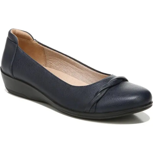 LIFESTRIDE Wedge Flat - Navy