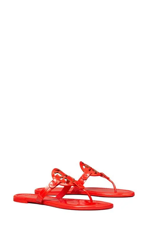Tory Burch Miller Thong Sandal - Blazing Red