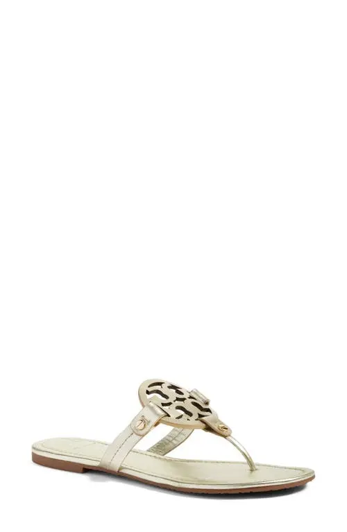 Tory Burch Miller Thong Sandal - Spark Gold