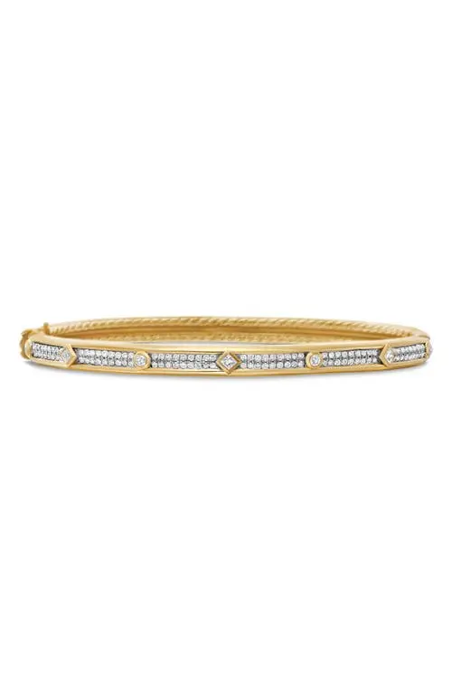 David Yurman Modern Renaissance Bangle - 18k Yellow Gold