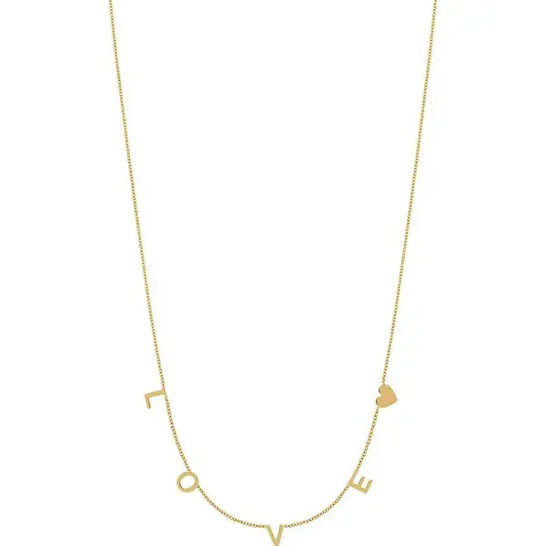 Bony Levy 14k Gold Charm Necklace - 14k Yellow Gold - 5 Charms