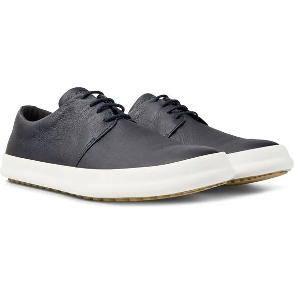 Camper Chasis Leather Sneaker - Navy