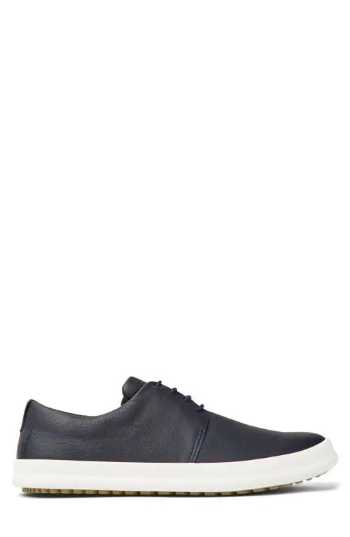 Camper Chasis Leather Sneaker - Navy
