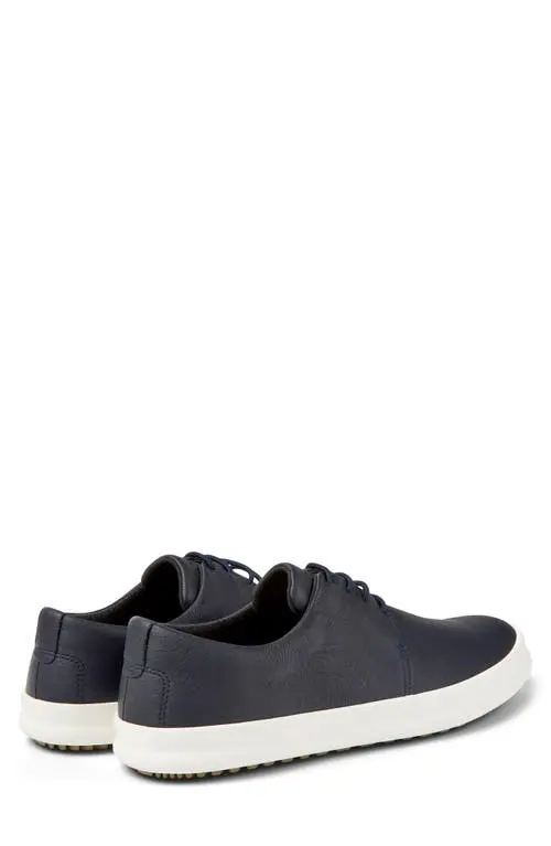 Camper Chasis Leather Sneaker - Navy