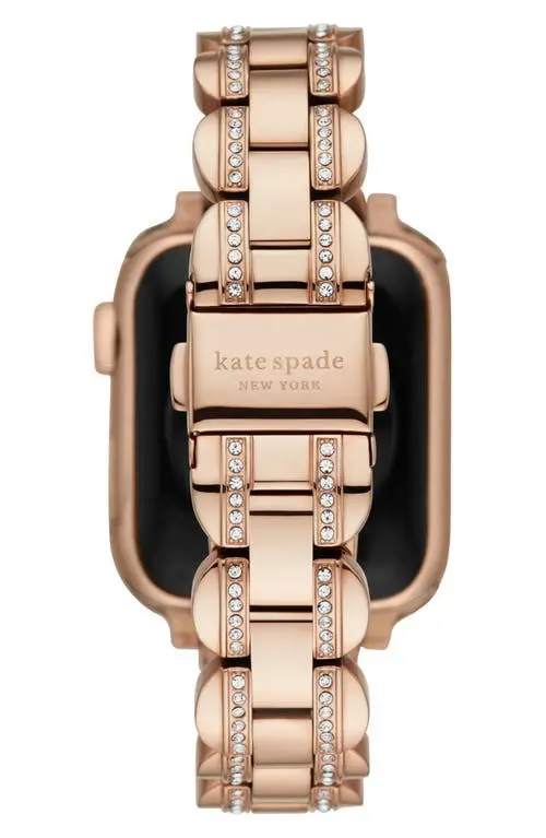 Kate Spade New York Scallop Apple Watch® Pavé Bracelet  display picture 2