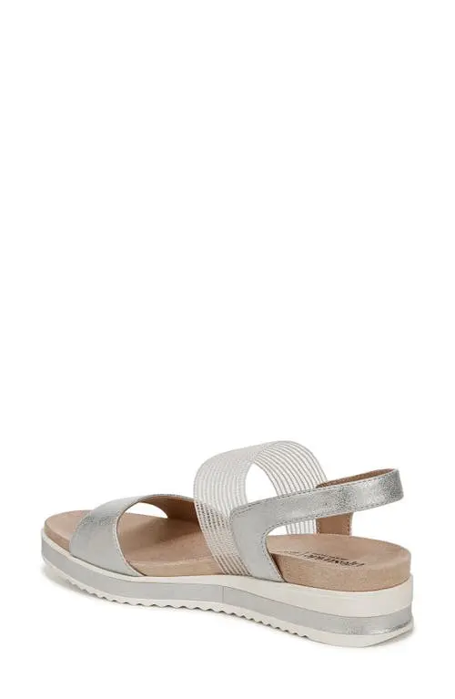 LIFESTRIDE Zing Slingback Sandal - Silver