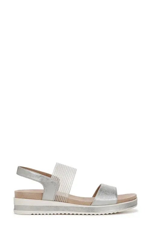 LIFESTRIDE Zing Slingback Sandal - Silver