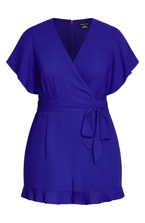 City Chic Frill Love Romper