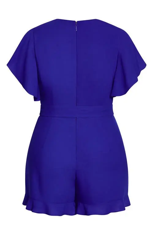 City Chic Frill Love Romper