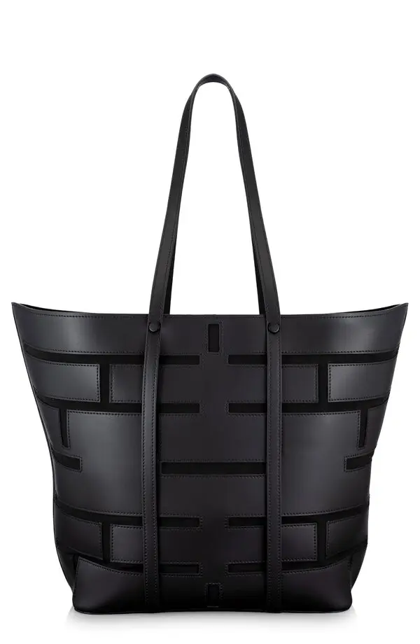 FRAME Plaque Leather Tote