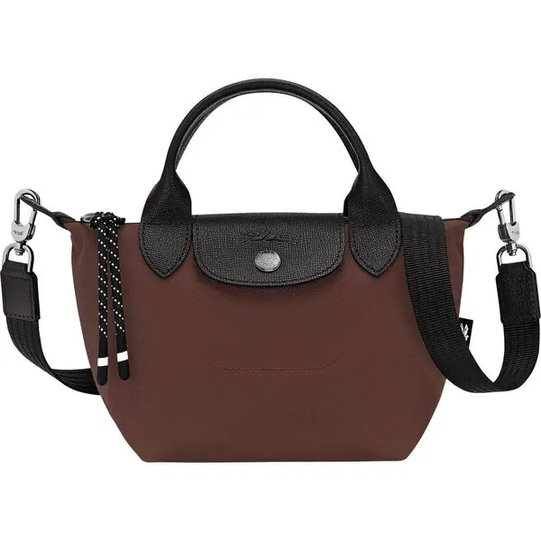 Longchamp Le Pliage Extra Small Crossbody Bag - Cocoa