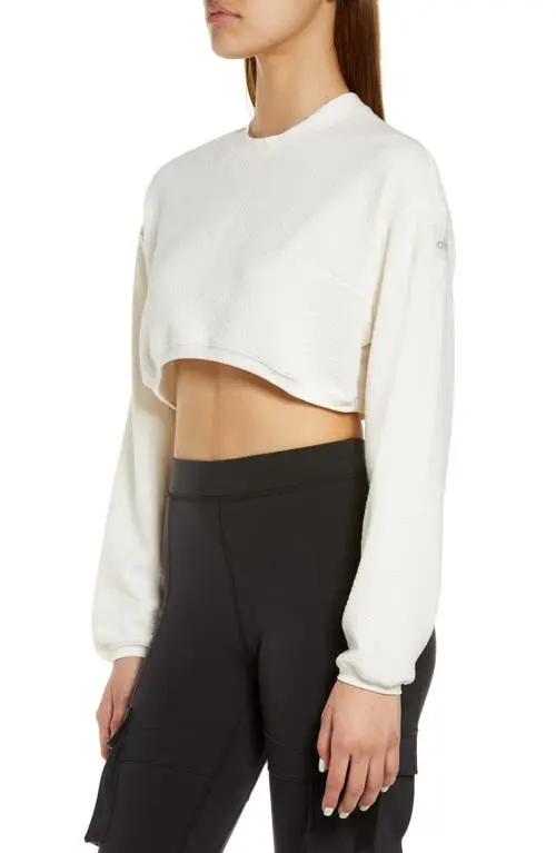 Alo Yoga Crop Sweatshirt